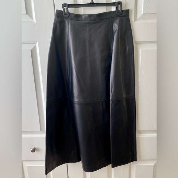 Solsona | Skirts | Solsona Genuine Leather Aline Skirt Szeu46us416 ...